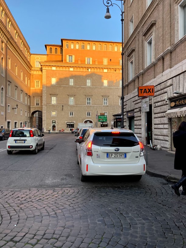 Taking a Taxi in Rome – M's Adventures